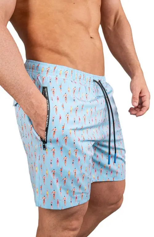 MACEOO Printed Swim Trunks