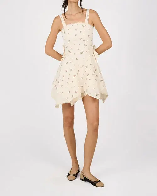 WeWoreWhat Handkerchief Mini Dress