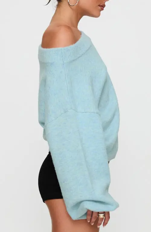 Princess Polly Noble Off-the-shoulder Sweater