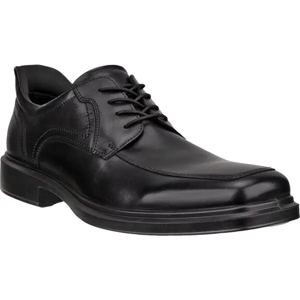 Ecco Leather Derby - Black
