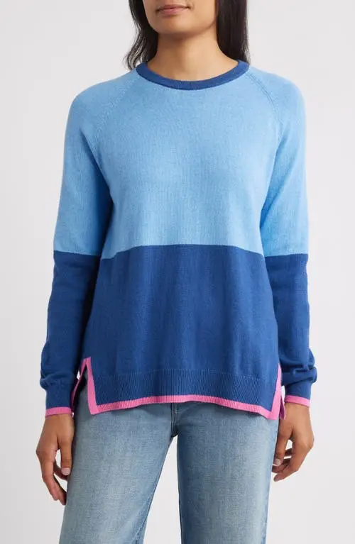 HATLEY Olivia Colorblock Tipped Sweater