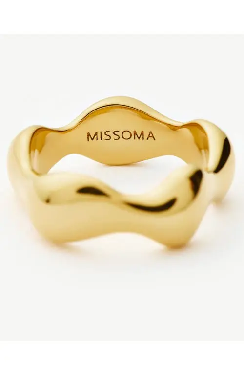 MISSOMA Sculptural Open Ring - Gold