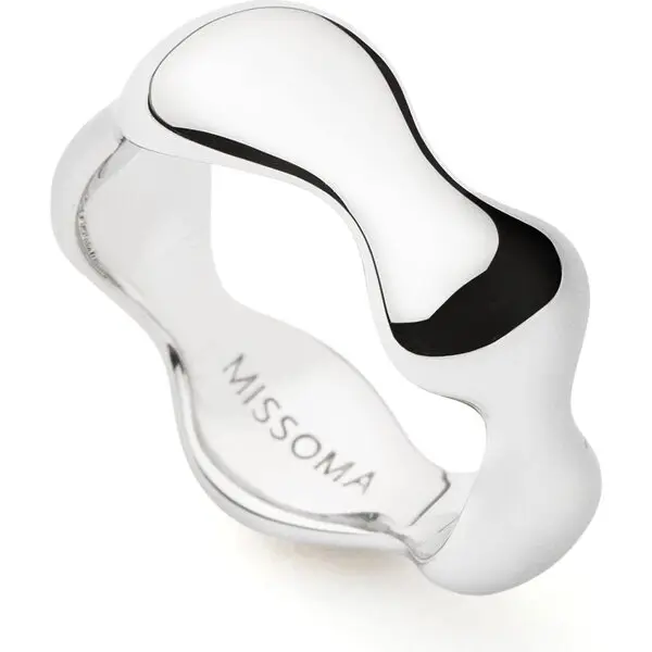 MISSOMA Sculptural Open Ring - Silver