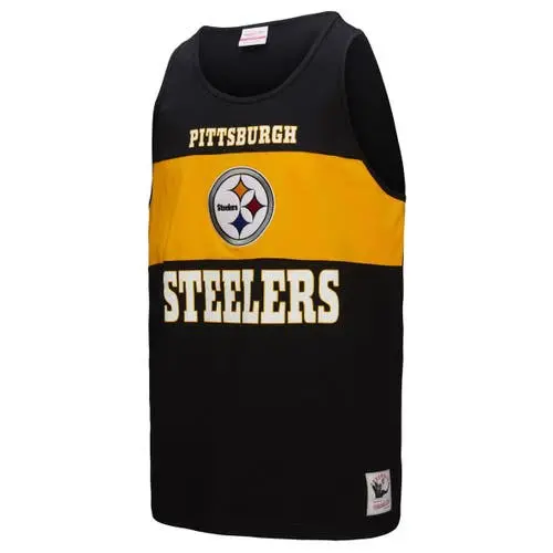 Mitchell & Ness Pittsburgh Steelers Retro Colorblock Tank Top