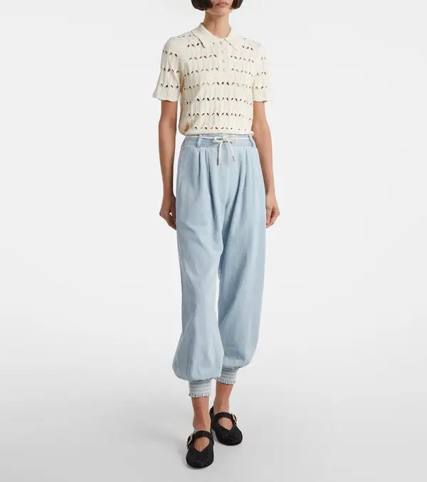 Zimmermann Ascension Tapered Jeans - Blue