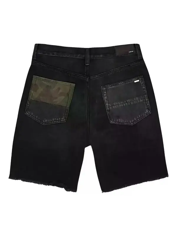 Amiri Distressed-effect Denim Shorts