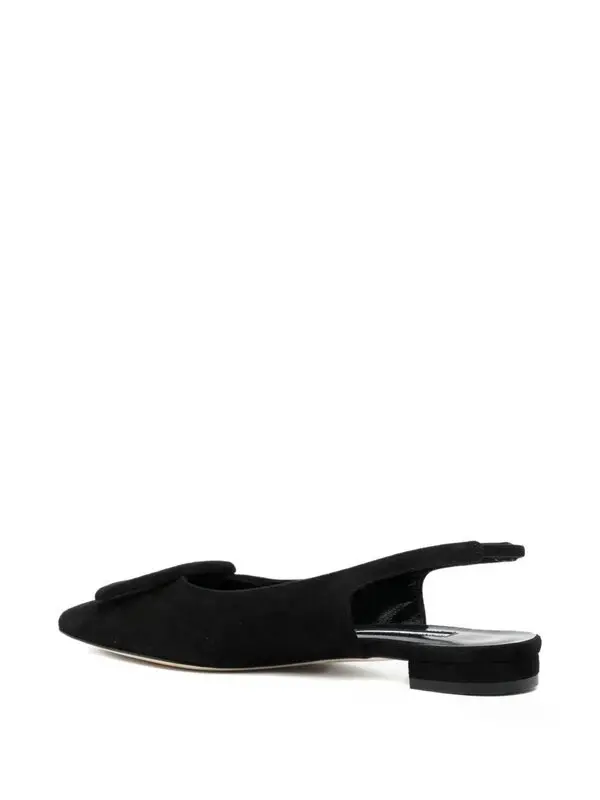 Manolo Blahnik Buckle Slingback Pumps