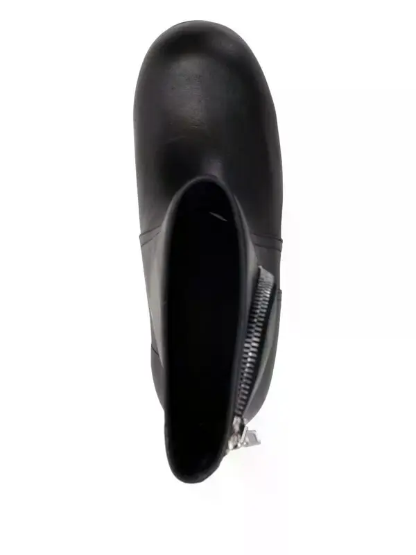 Rick Owens 50mm Bauhaus Ballast Leather Boots