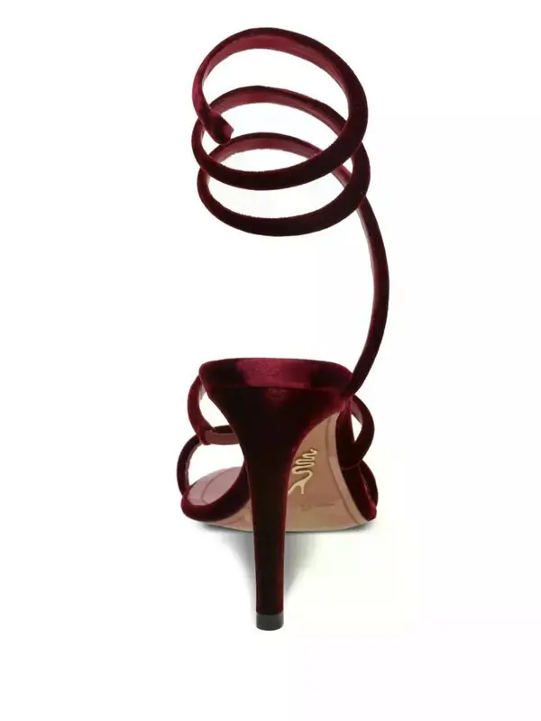 Rene Caovilla 80mm Spiral-strap Sandals