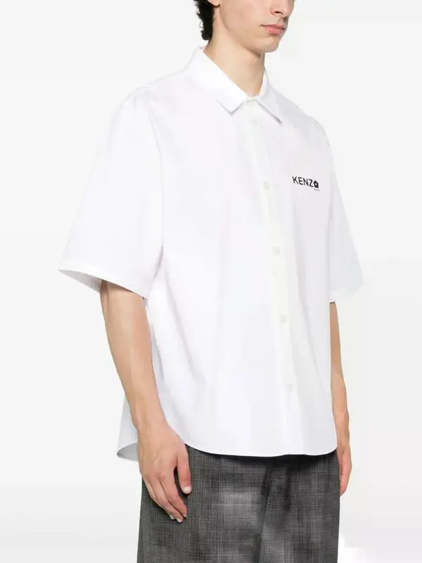 Kenzo Logo-detail Short-sleeve Shirt