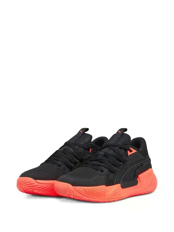 PUMA Court Rider Chaos Slash Neon Sun Sneakers - Black