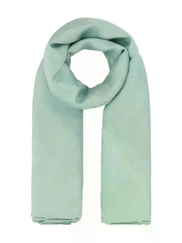 Alexander McQueen Sailor Tattoo-jacquard Scarf - Green