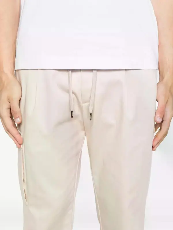 Herno Drawstring Cargo-pocket Trousers - Neutrals