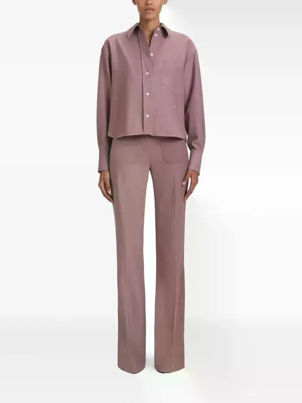 Victoria Beckham Long-sleeve Shirt - Pink