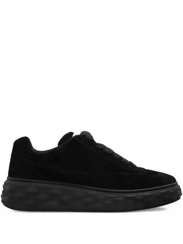 JIMMY CHOO Diamond Maxi Retro Sneakers - Black