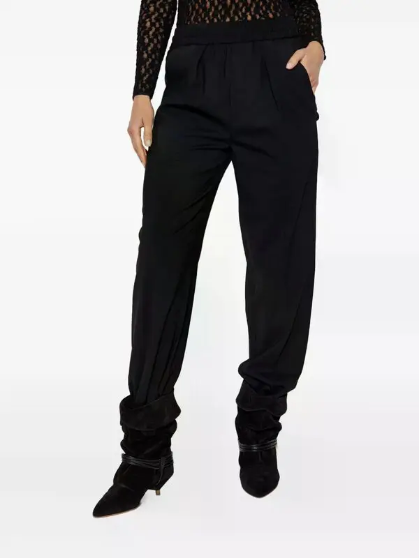 Isabel Marant Étoile Virgin-wool High-rise Trousers