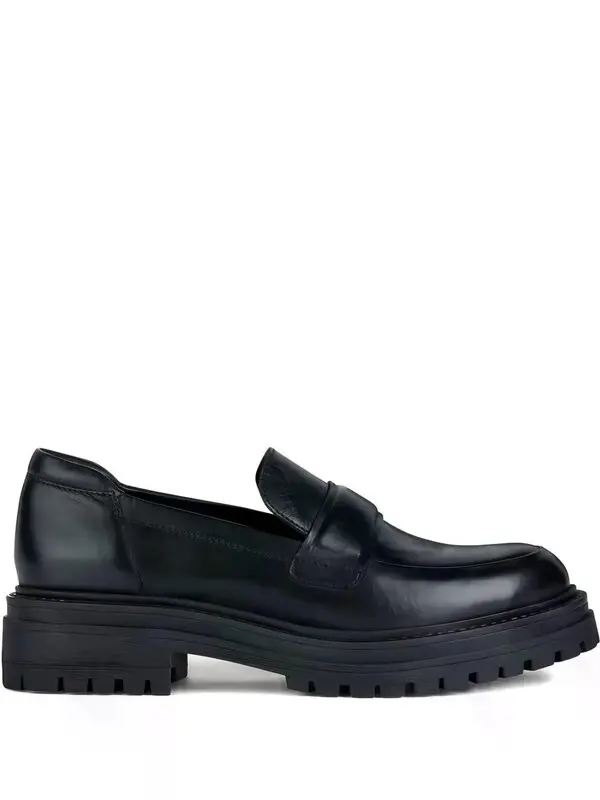 Geox Iridea Penny-strap Platform Loafers