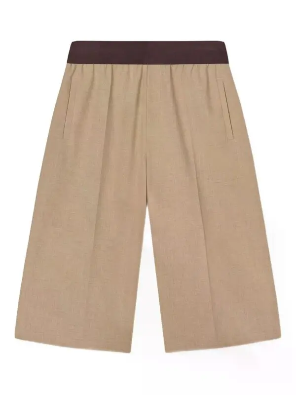 AERON High-rise Bermuda Shorts