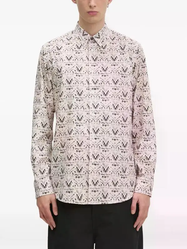 Paul Smith Patterned Long-sleeved Shirt