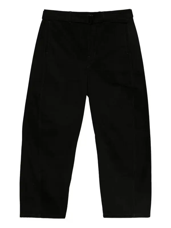 LEMAIRE Twisted Belted Jeans - Black