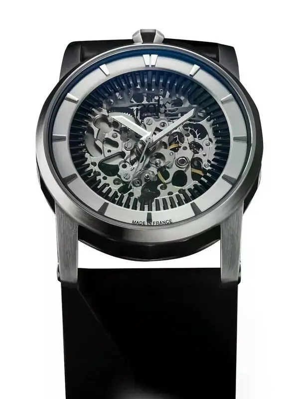 FOB PARIS Skeleton Double Leather 41mm - Multicolour