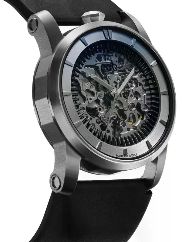 FOB PARIS Skeleton Double Leather 41mm - Multicolour