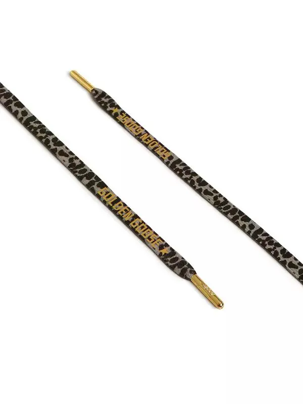 GOLDEN GOOSE Leopard-print Shoe Laces