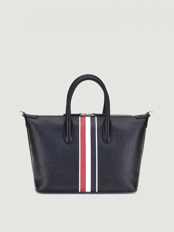 Thom Browne Handheld Bag - Black