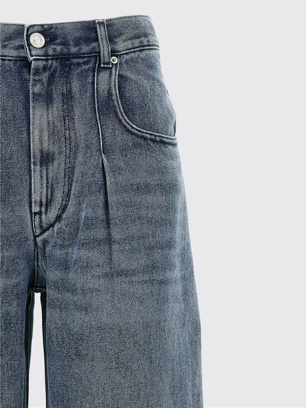 Isabel Marant Étoile Pleated Wide-leg Jeans