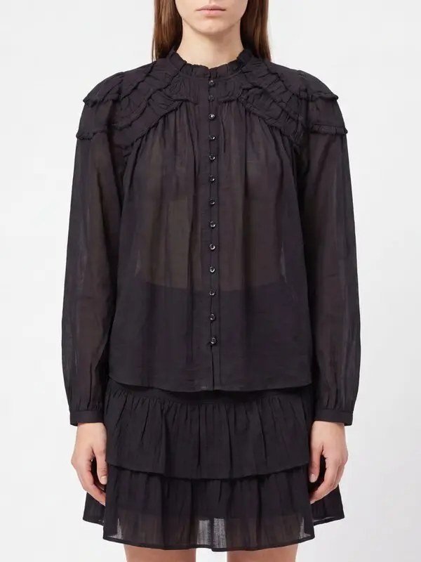 Isabel Marant Étoile Cotton Shirt - Black