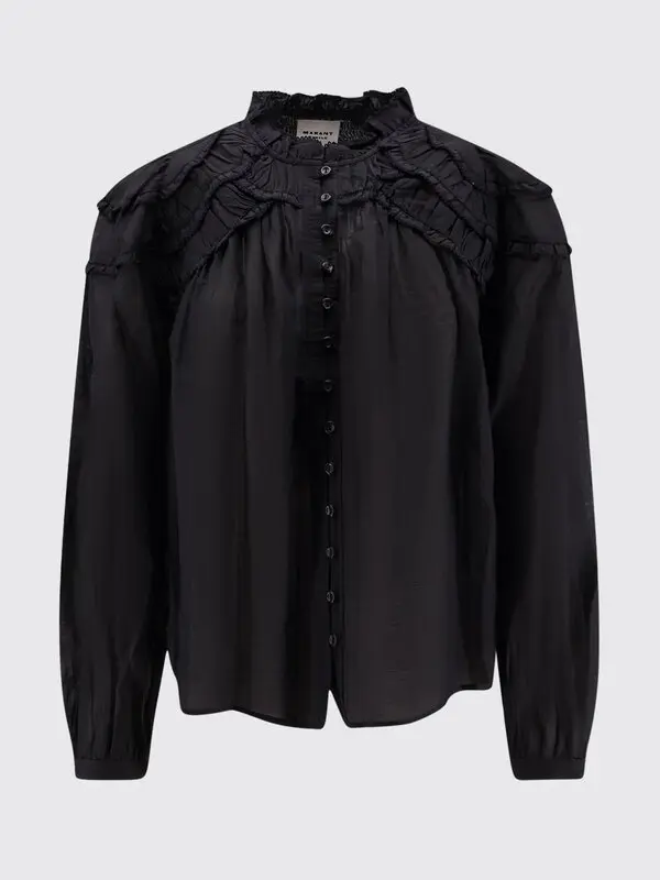 Isabel Marant Étoile Ruffled Blouse - Black
