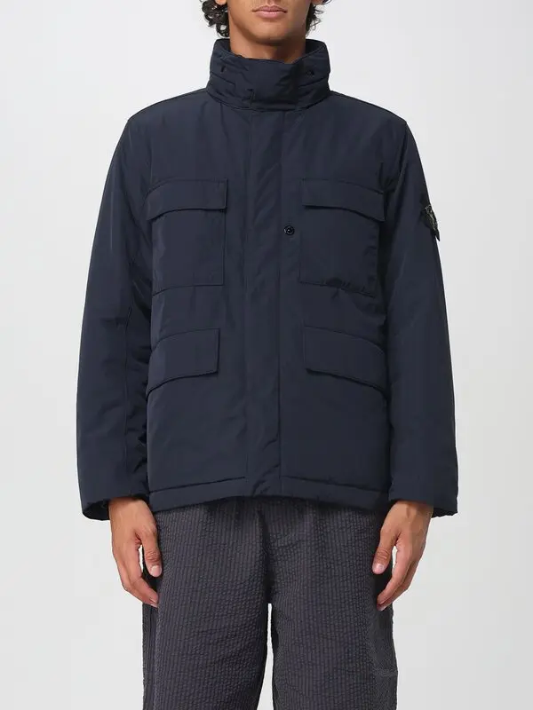 Stone Island Coat - Blue