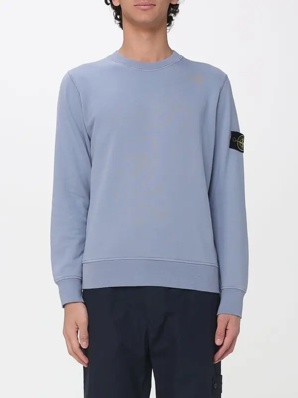 Stone Island Crew Neck Sweatshirt - Avion