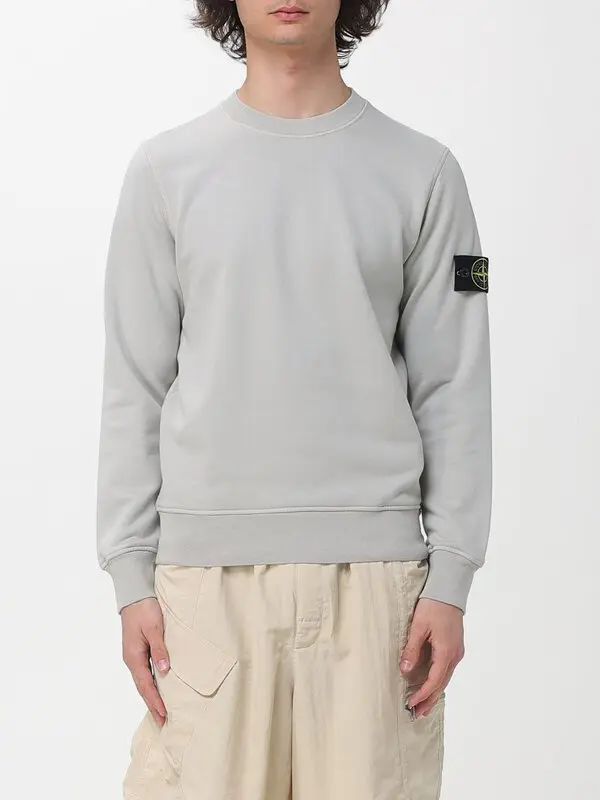 Stone Island Crew Neck Sweatshirt - Grey