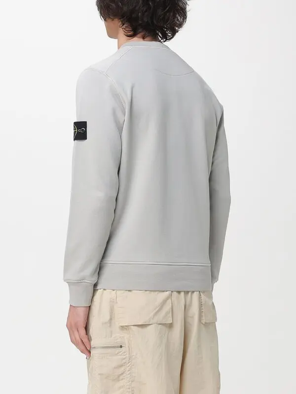 Stone Island Crew Neck Sweatshirt - Grey