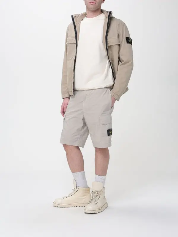 Stone Island Crew Neck Sweatshirt - Ivory
