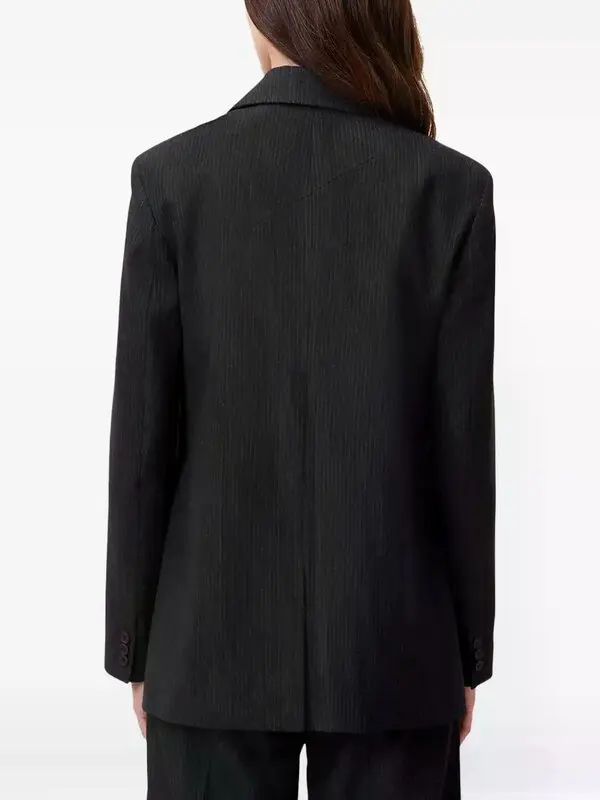 ALLSAINTS Pinnie Pinstripe Single-breasted Blazer