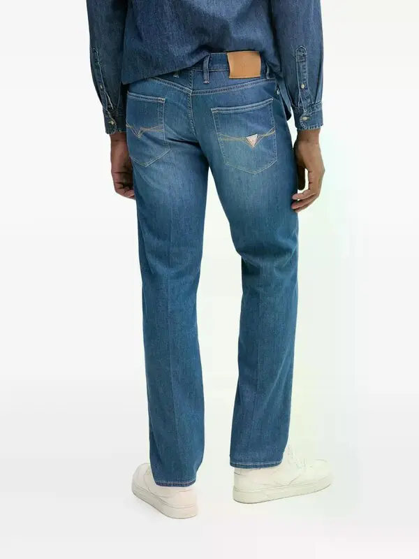 Guess Logo-plaque Jeans