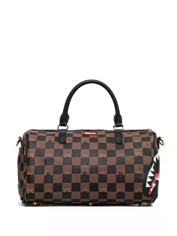 SPRAYGROUND Check-pattern Duffle Bag