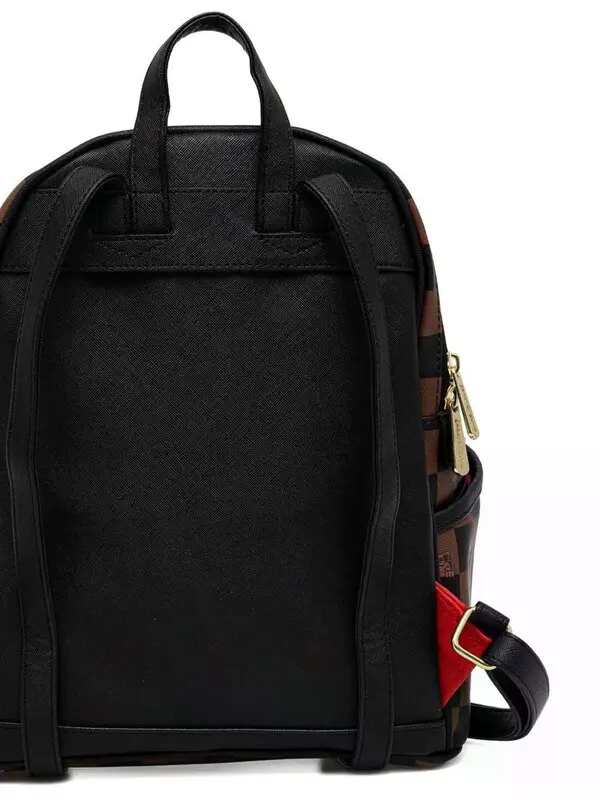 SPRAYGROUND Medium The Hideout Savage Check-pattern Backpack