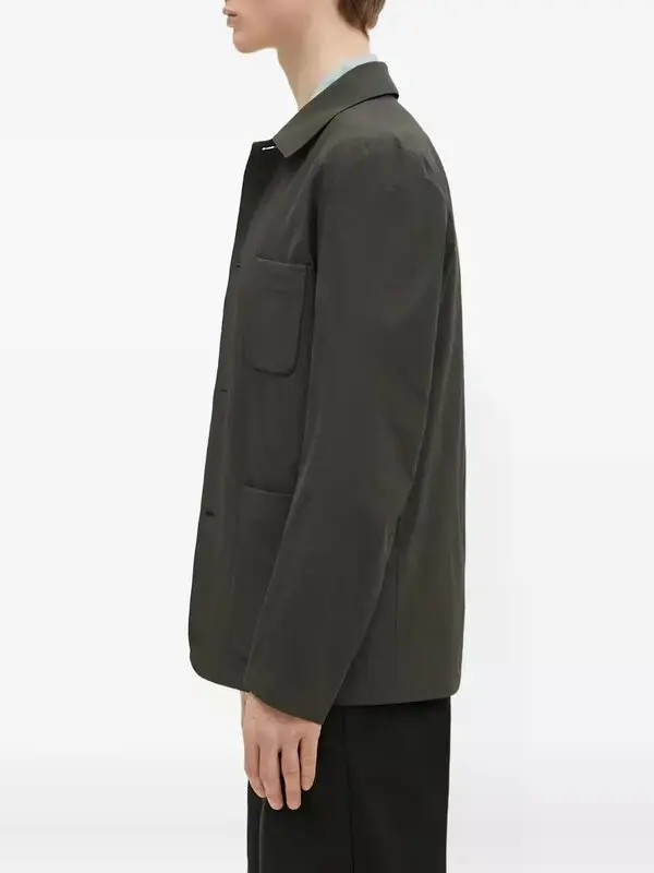 Paul Smith Buttoned Patch-pocket Jacket - Green