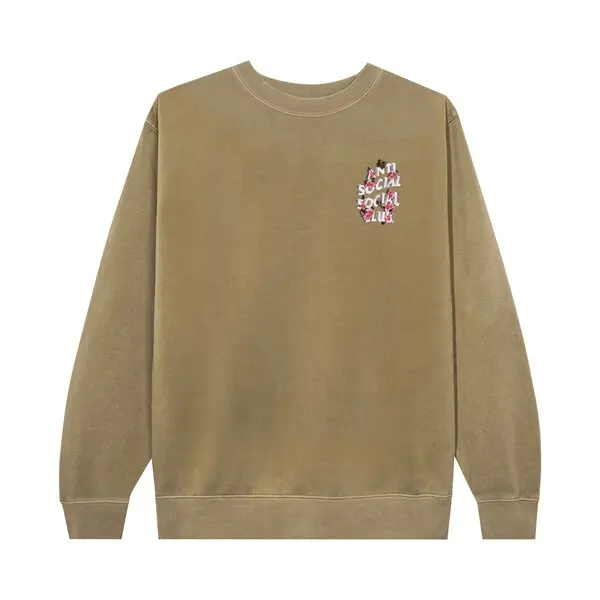 ANTI SOCIAL SOCIAL CLUB 3.0 Pigment Dye Crewneck