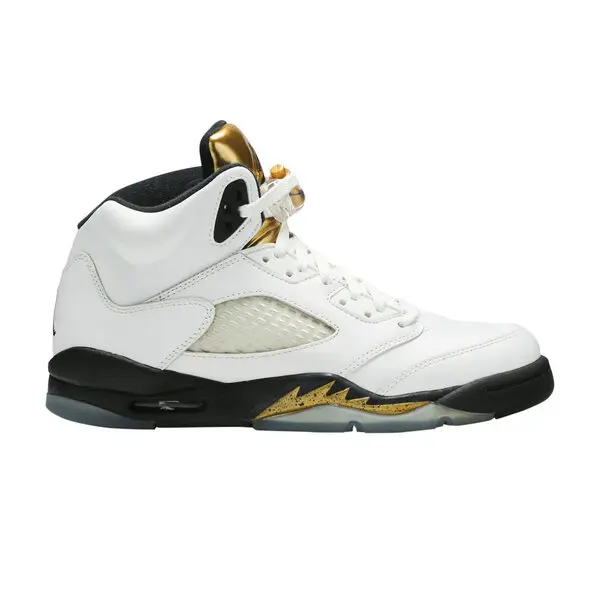 JORDAN 5 Retro Gs 'olympic - White