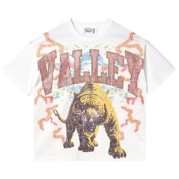 VALE FOREVER Eye Of The Tiger Bling Tee - White
