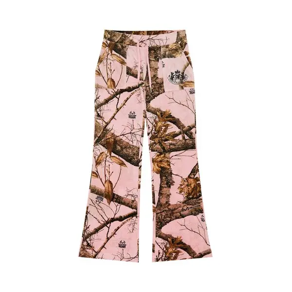 PLEASURES Realtree Velour Layla Track Pants - Pink