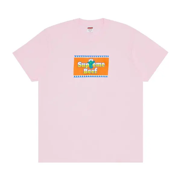 Supreme Beef Tee - Pink
