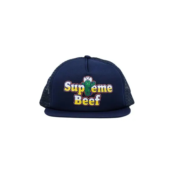 Supreme Beef Mesh Back 5-panel - Blue