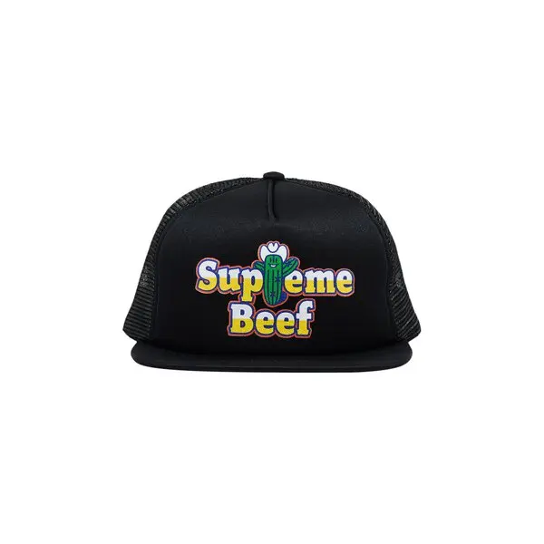 Supreme Beef Mesh Back 5-panel - Black