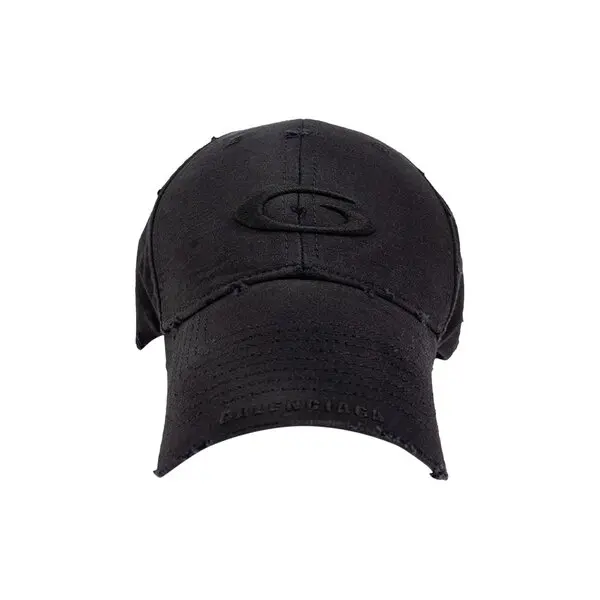 Balenciaga Sports Loop Icon Cargo Cap - Black