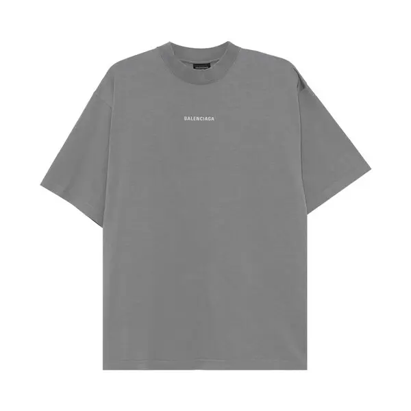 Balenciaga Reflective Medium Fit T-shirt - Grey